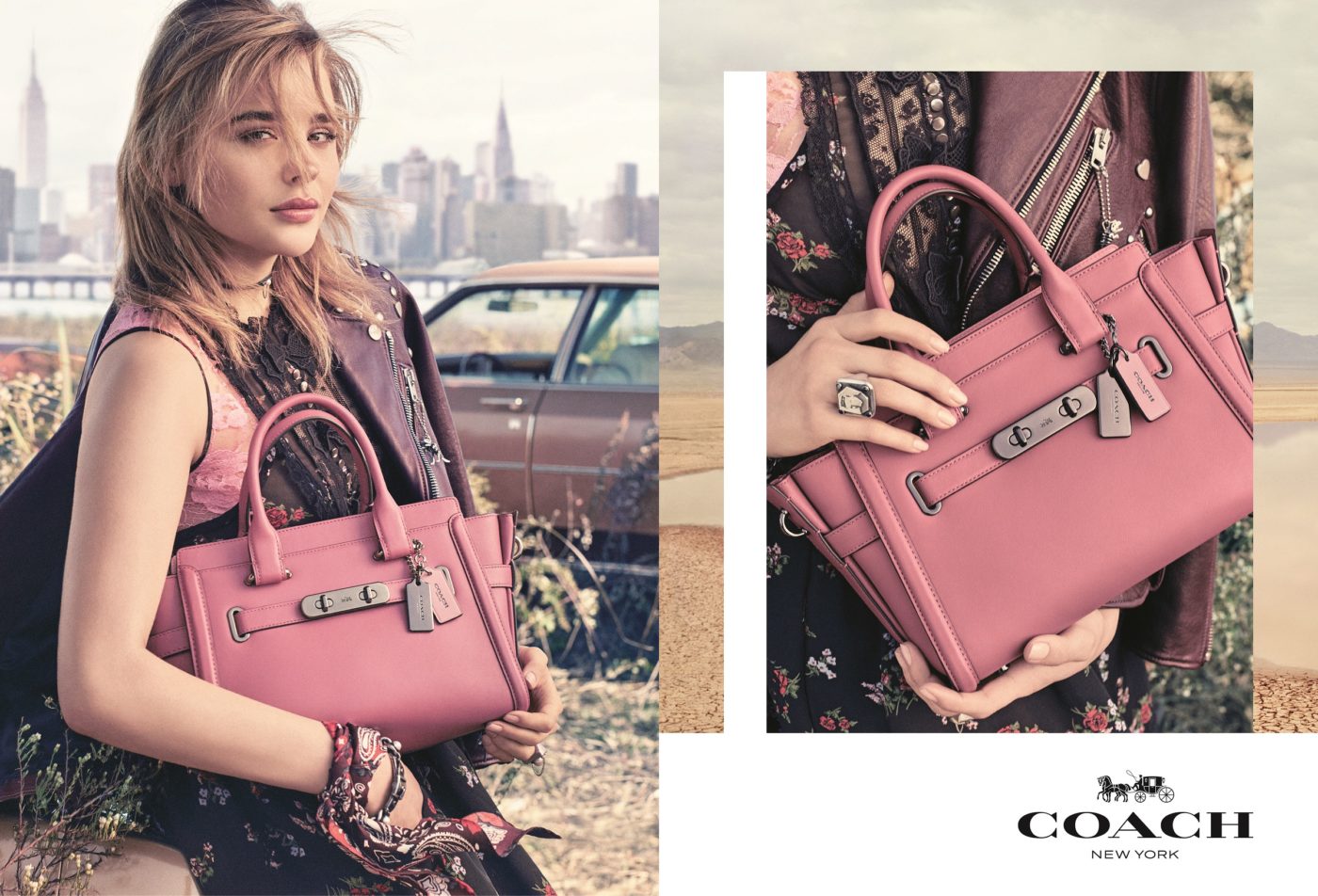Coach Spring 2017 Ad Campaign Featuring Chloë Grace Moretz | LES FAÇONS