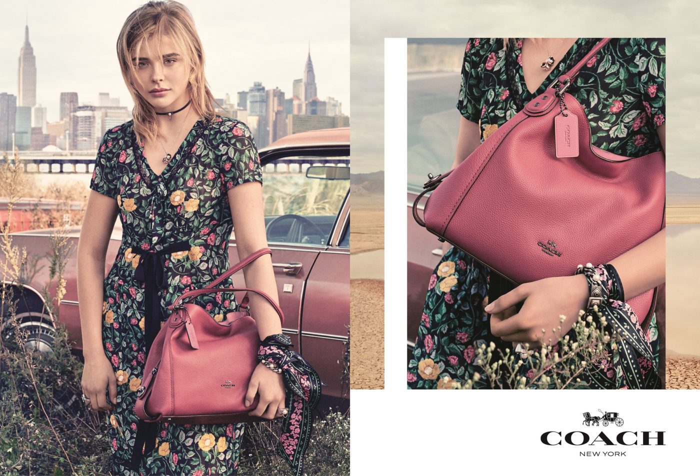 Coach Spring 2017 Ad Campaign Featuring Chloë Grace Moretz | LES FAÇONS