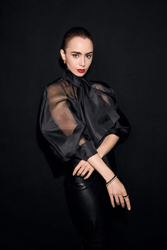 Cartier Clash de Cartier Collection Featuring Lily Collins | LES FAÇONS