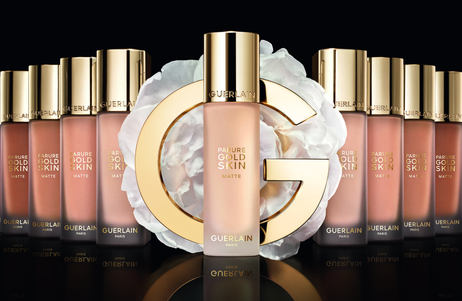 Guerlain Parure Gold Skin Matte Foundation Collection | LES FAÇONS