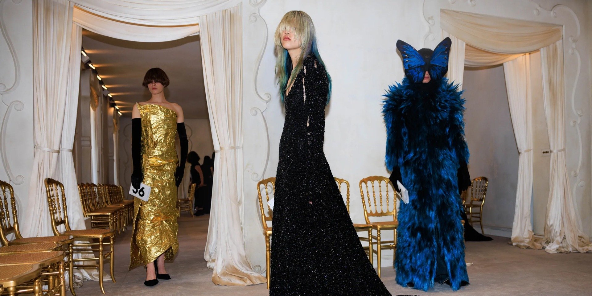 Watch the Balenciaga Fall 2025 Haute Couture Runway Show Live | LES FAÇONS