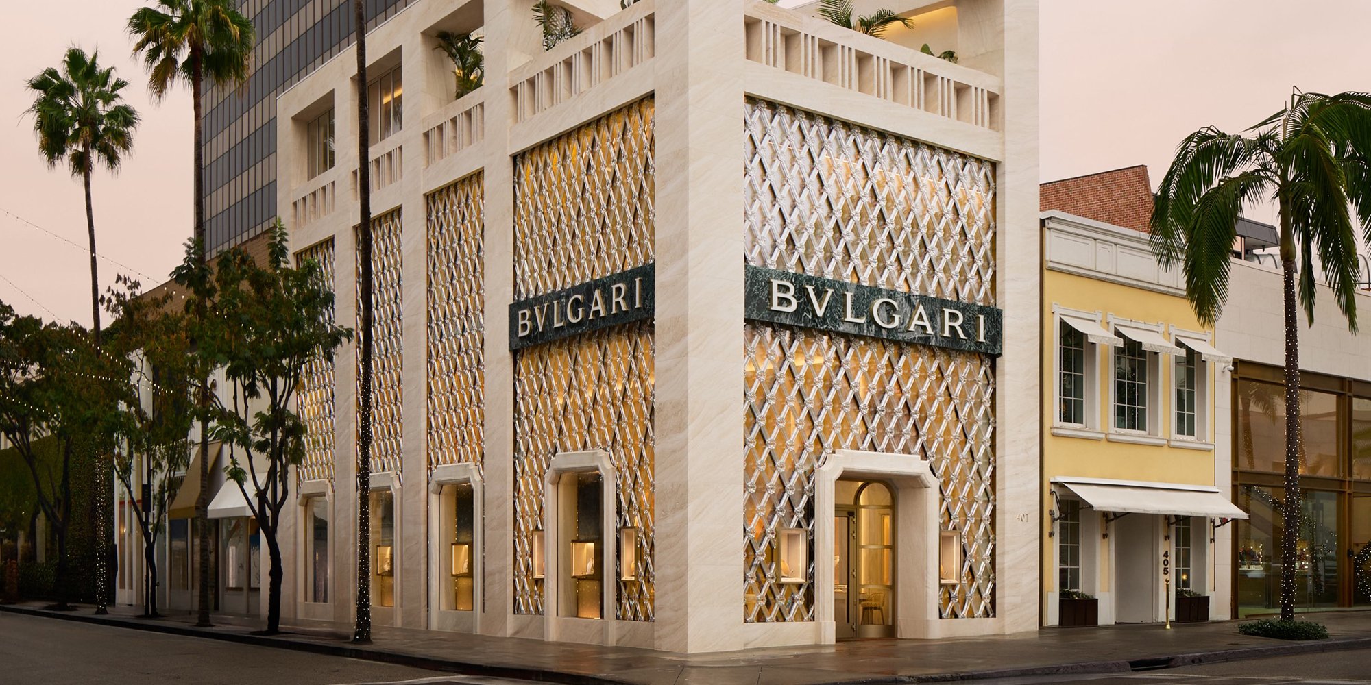 Bulgari Flagship Store in Beverly Hills | LES FAÇONS